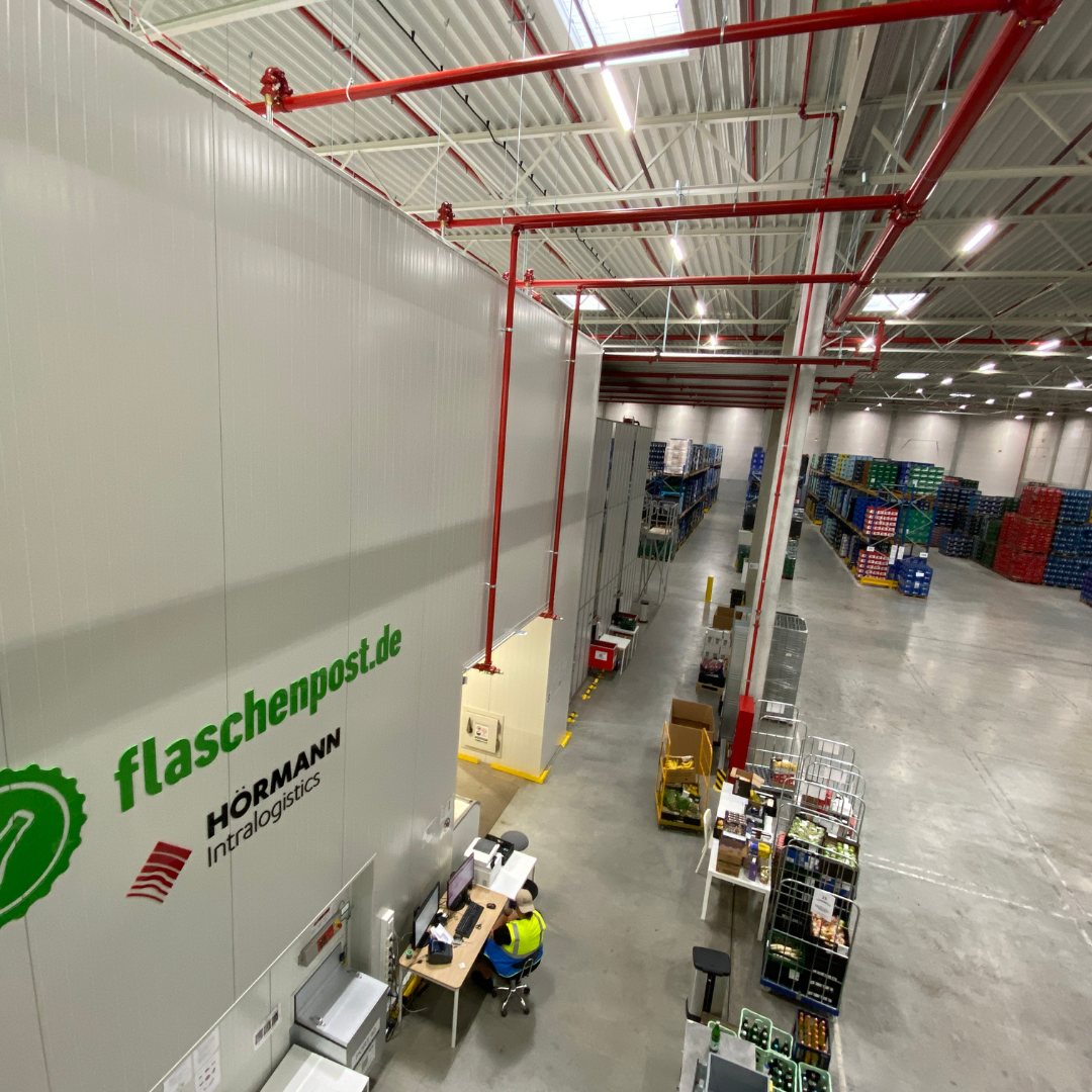 Flaschenpost Chilled & Ambient AutoStore System nominated for Material ...